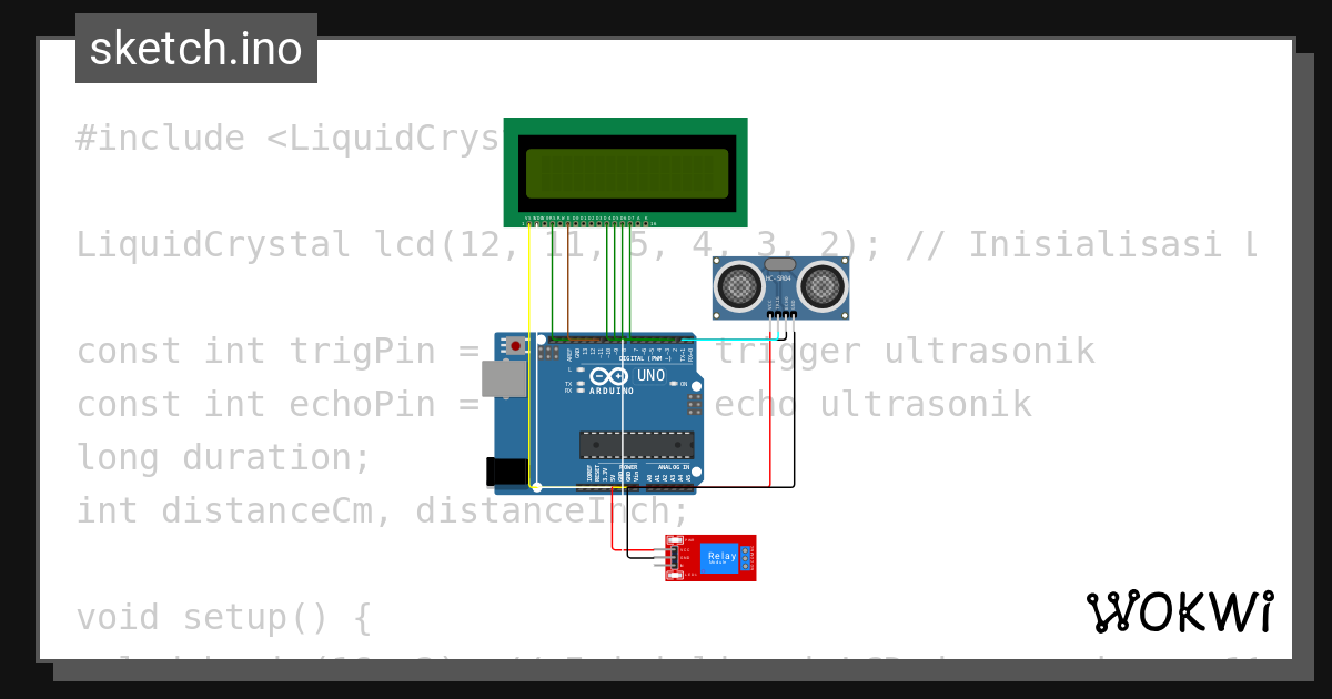 Pompa Air Evan Wokwi Esp32 Stm32 Arduino Simulator