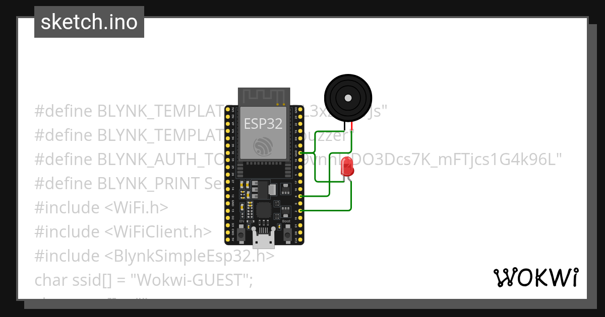 buzzer - Wokwi ESP32, STM32, Arduino Simulator