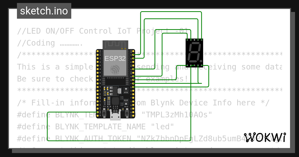 7 Segment Copy Wokwi Esp32 Stm32 Arduino Simulator 6968