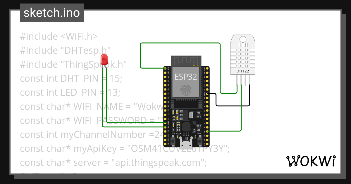 iot project - Wokwi ESP32, STM32, Arduino Simulator