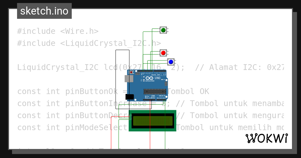 Kontrol Setting Volume Air Wokwi Esp32 Stm32 Arduino Simulator 8177
