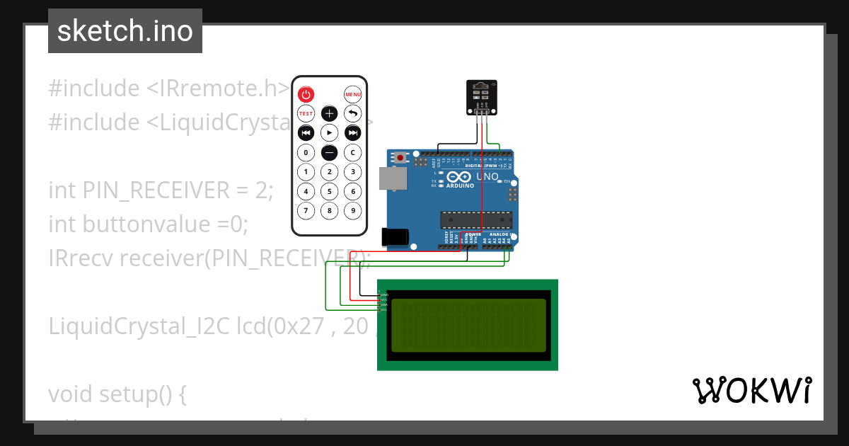 Project c-288 - Wokwi ESP32, STM32, Arduino Simulator
