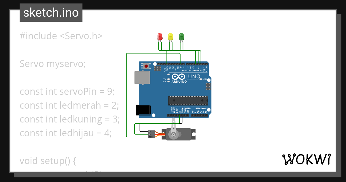 Latihan 4 - Wokwi ESP32, STM32, Arduino Simulator