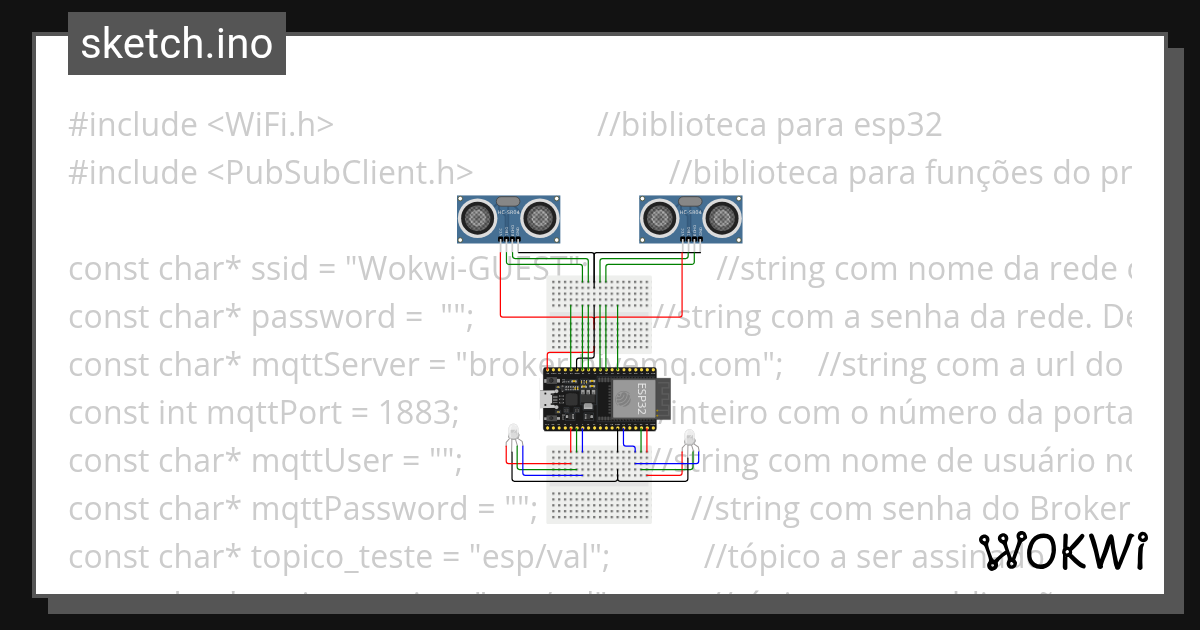 Projeto de EPI.ino - Wokwi ESP32, STM32, Arduino Simulator