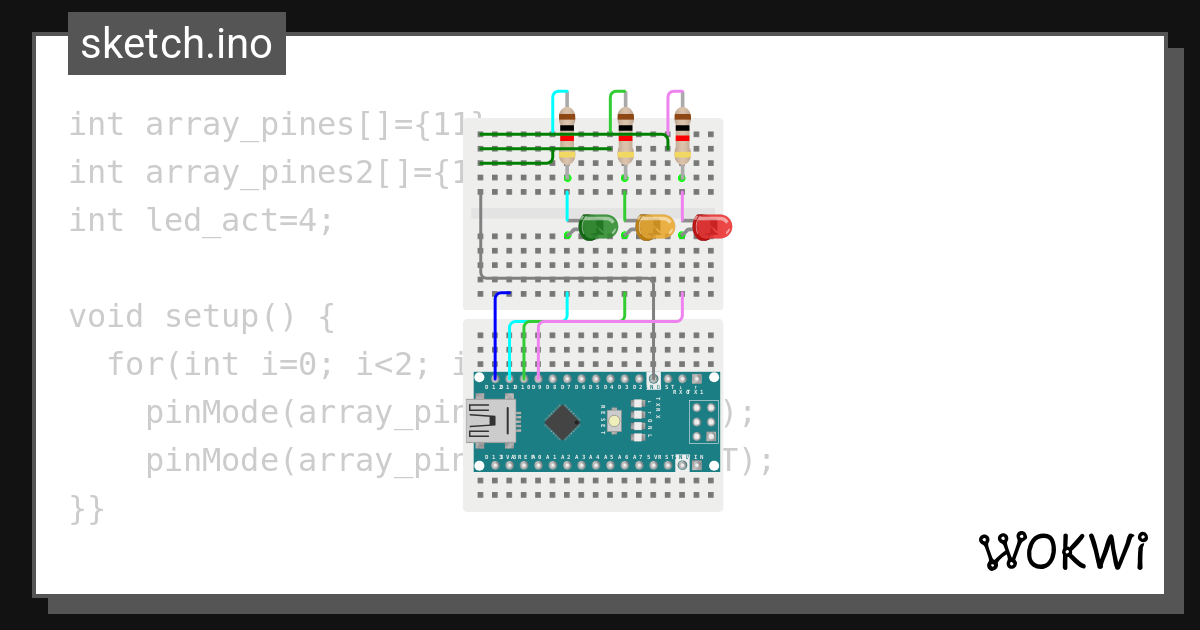 Secuencia 1 Wokwi Esp32 Stm32 Arduino Simulator 9242