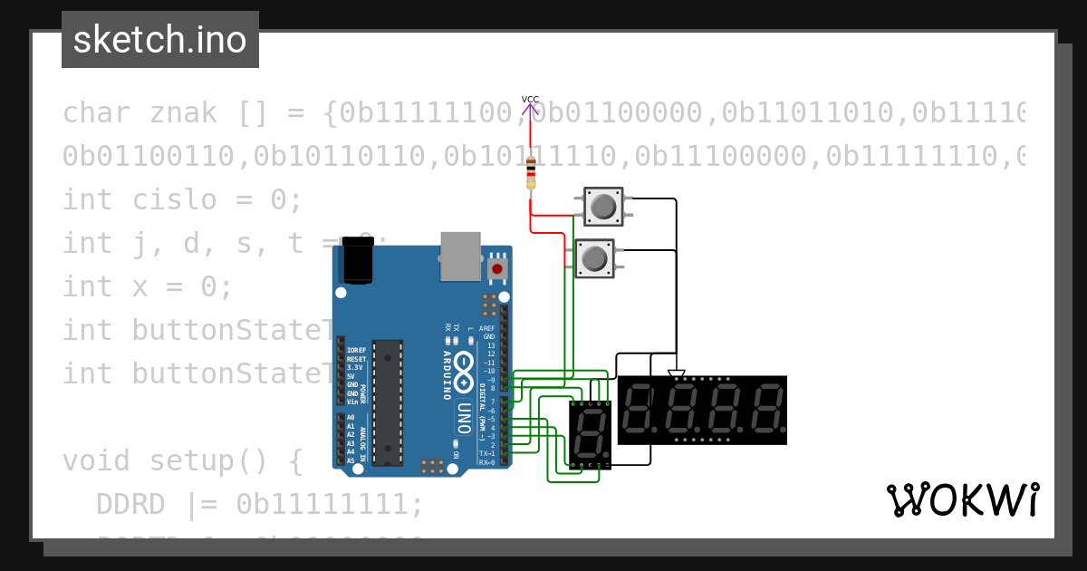 Du2x Tlacidlo Segment Copy Wokwi Esp32 Stm32 Arduino Simulator 3022