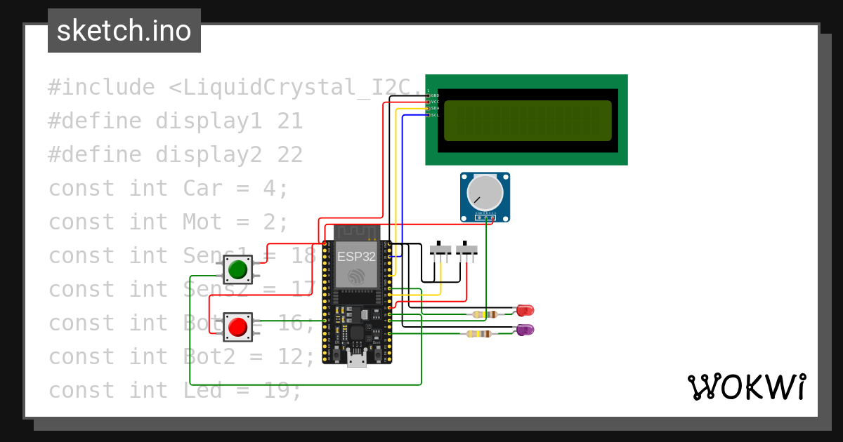 Projeto2 Wokwi Esp32 Stm32 Arduino Simulator