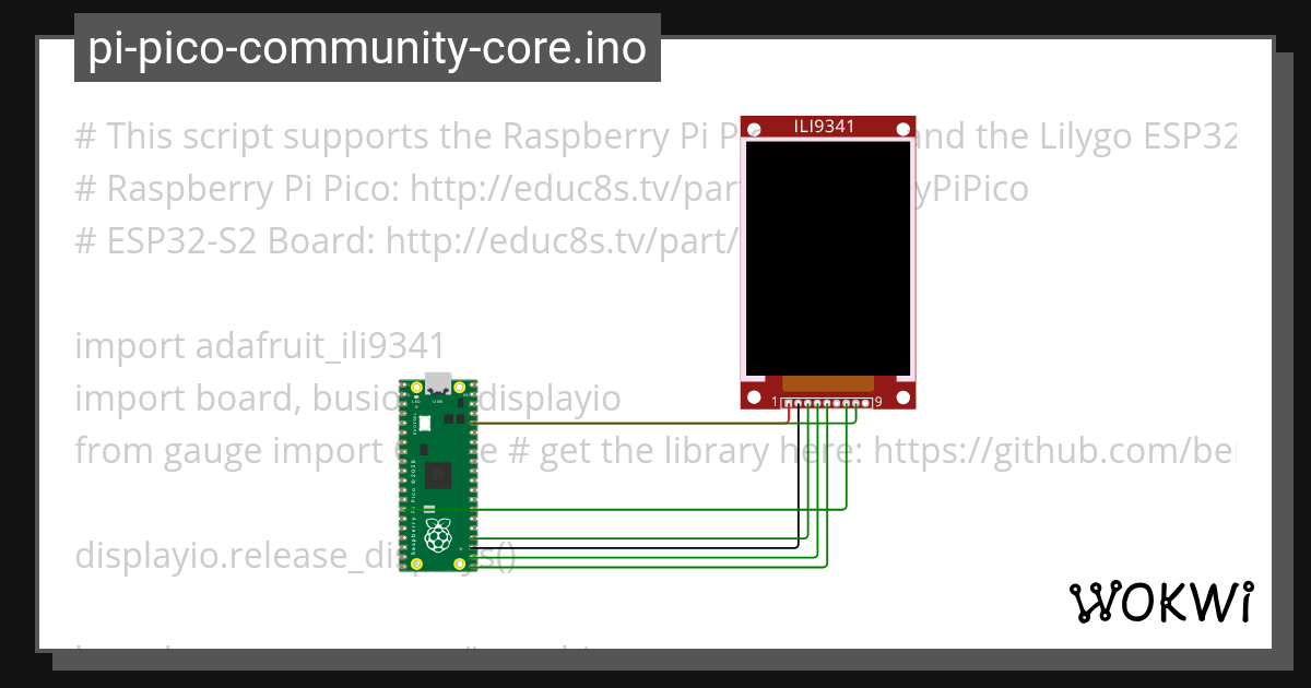Wokwi - Online ESP32, STM32, Arduino Simulator