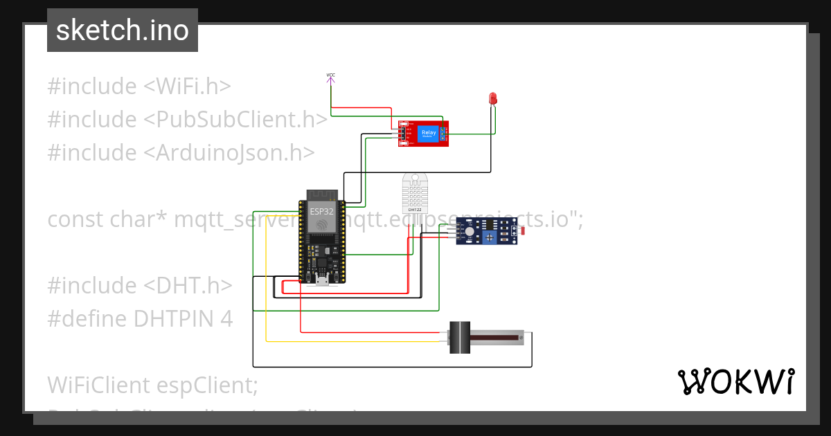 plant monitoring - Wokwi ESP32, STM32, Arduino Simulator