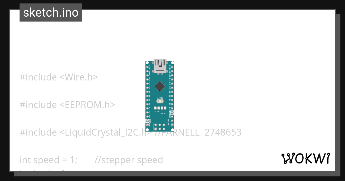 EEPROM READ WRITE - Wokwi ESP32, STM32, Arduino Simulator