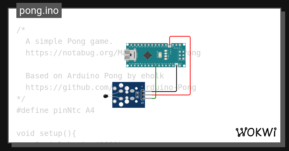 Termistoreo Wokwi Esp32 Stm32 Arduino Simulator
