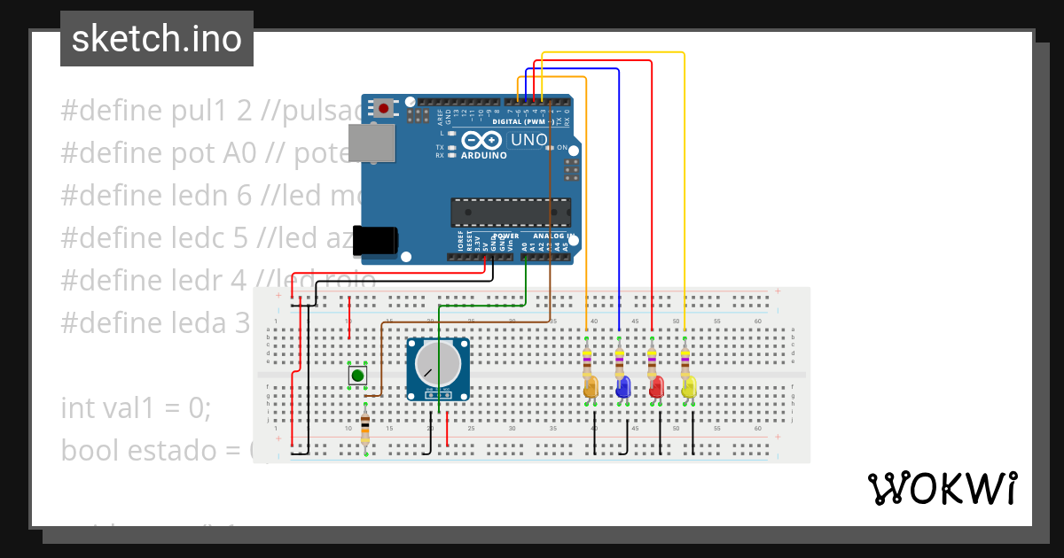 PORTAFOLION°2-EJERCICIO 3 - Wokwi ESP32, STM32, Arduino Simulator