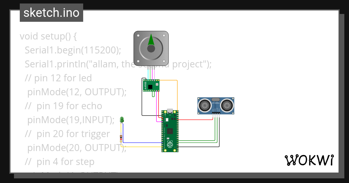 Stepper Task 2 Wokwi Esp32 Stm32 Arduino Simulator