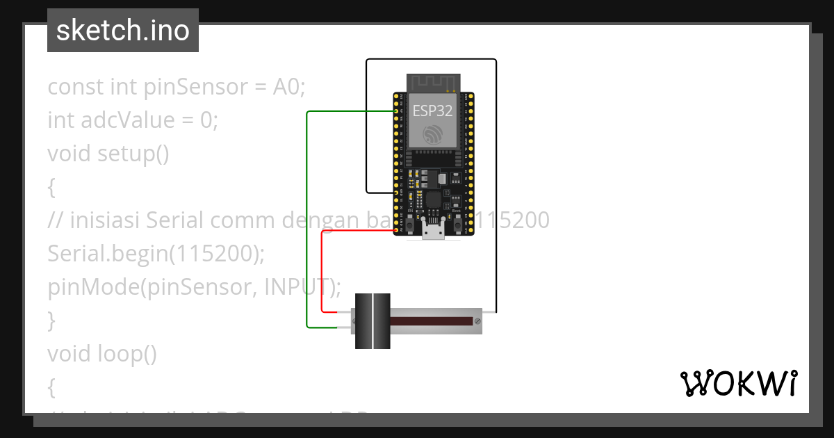 praktikum 1 3/16/2024 - Wokwi ESP32, STM32, Arduino Simulator praktikum 1 3/16/2024 - Wokwi ESP32, STM32, Arduino Simulator
