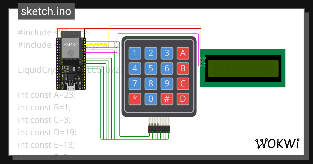 Wokwi - Online ESP32, STM32, Arduino Simulator Wokwi - Online ESP32, STM32, Arduino Simulator