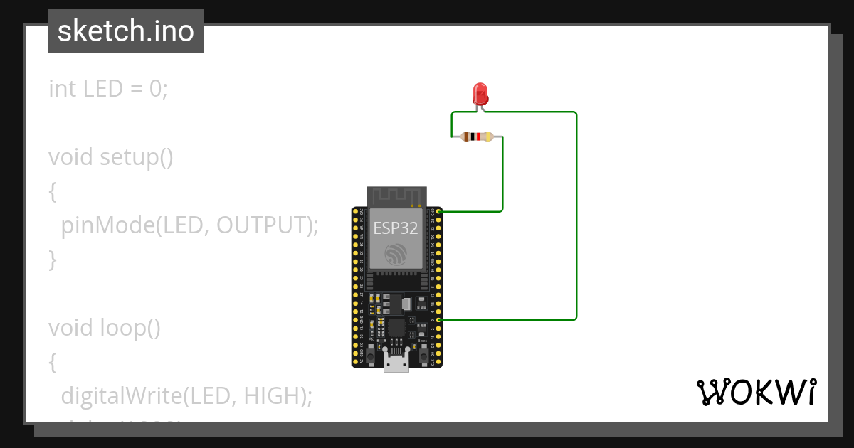 Lab1 - Wokwi ESP32, STM32, Arduino Simulator Lab1 - Wokwi ESP32, STM32, Arduino Simulator