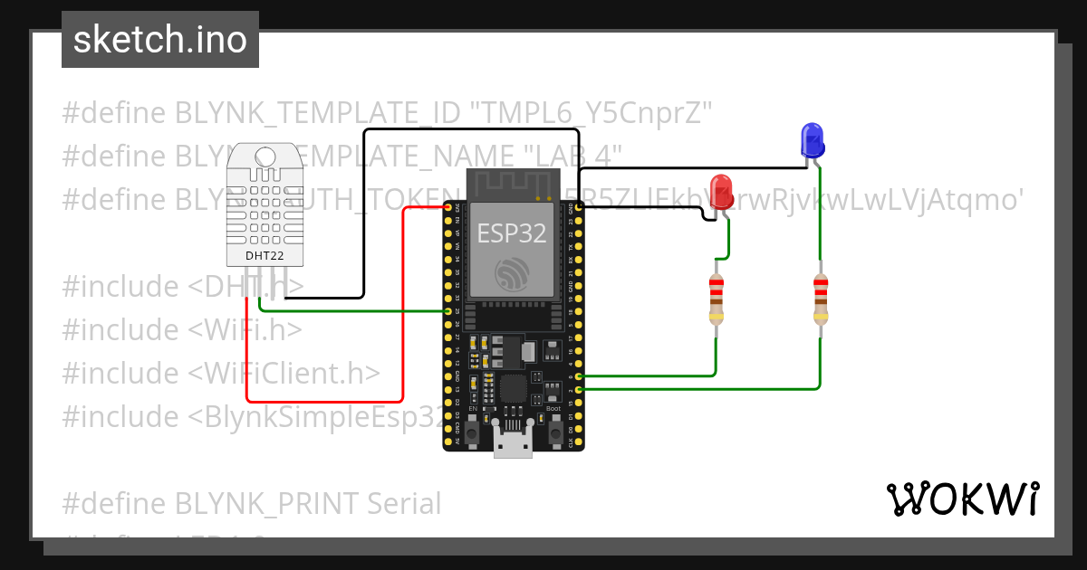 Lab 4 Wokwi Esp32 Stm32 Arduino Simulator 9949