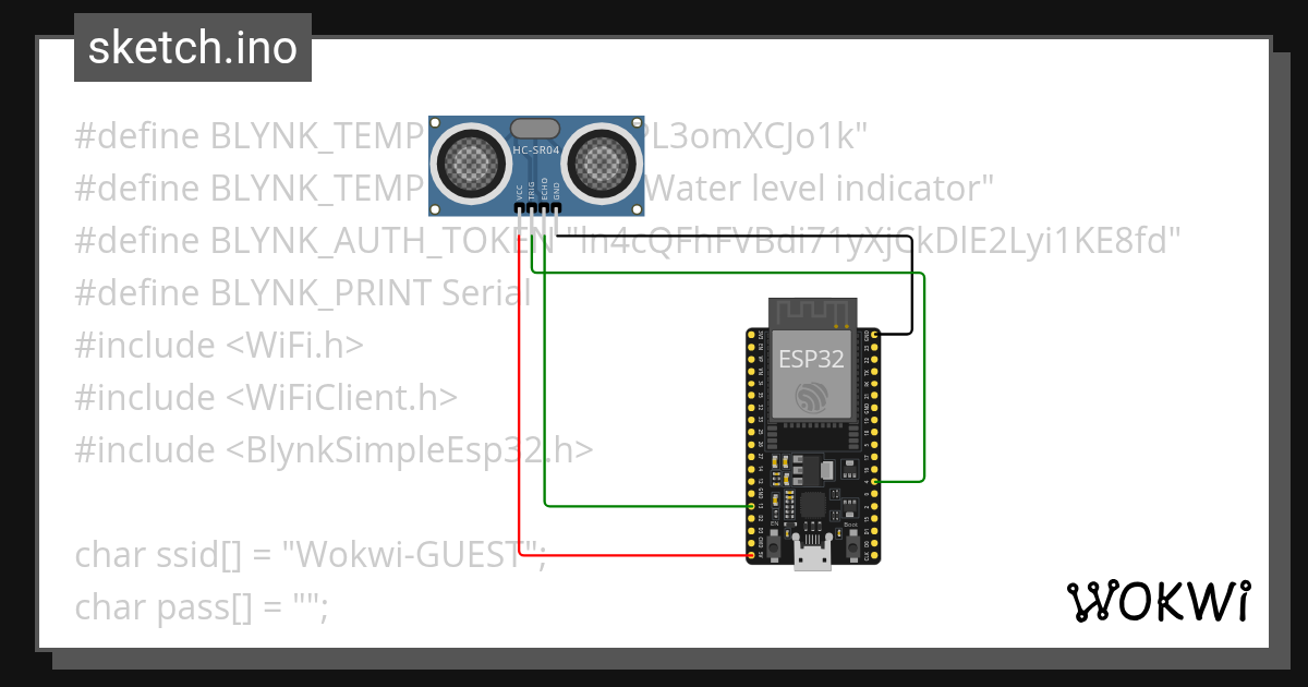 ramadevi WATER LEVEL _ESP - Wokwi ESP32, STM32, Arduino Simulator