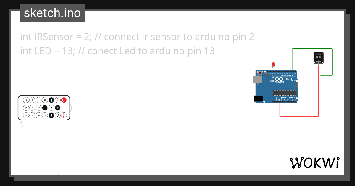 ir sensor Copy - Wokwi ESP32, STM32, Arduino Simulator ir sensor Copy - Wokwi ESP32, STM32, Arduino Simulator