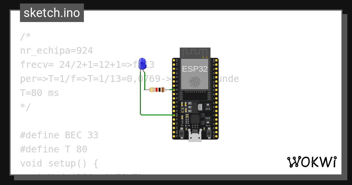 Tema 01 Wokwi Esp32 Stm32 Arduino Simulator
