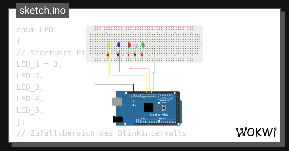 Blinkende 5 Leds Mit Multithreading Wokwi Esp32 Stm32 Arduino Simulator 6858