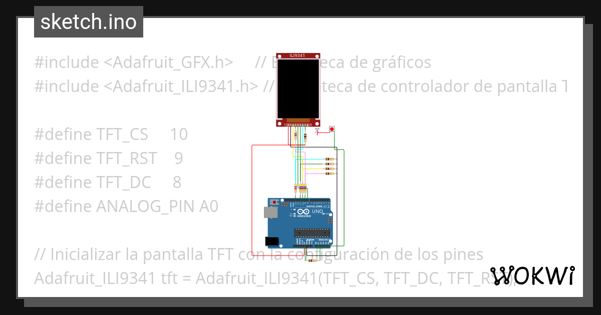 Analizador 2 Osciloscopio 2 Wokwi Esp32 Stm32 Arduino Simulator