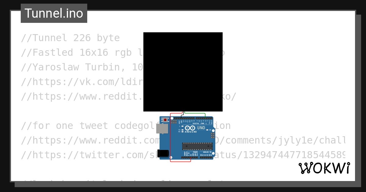 Tunnel Ldirko Wokwi Esp32 Stm32 Arduino Simulator 8162