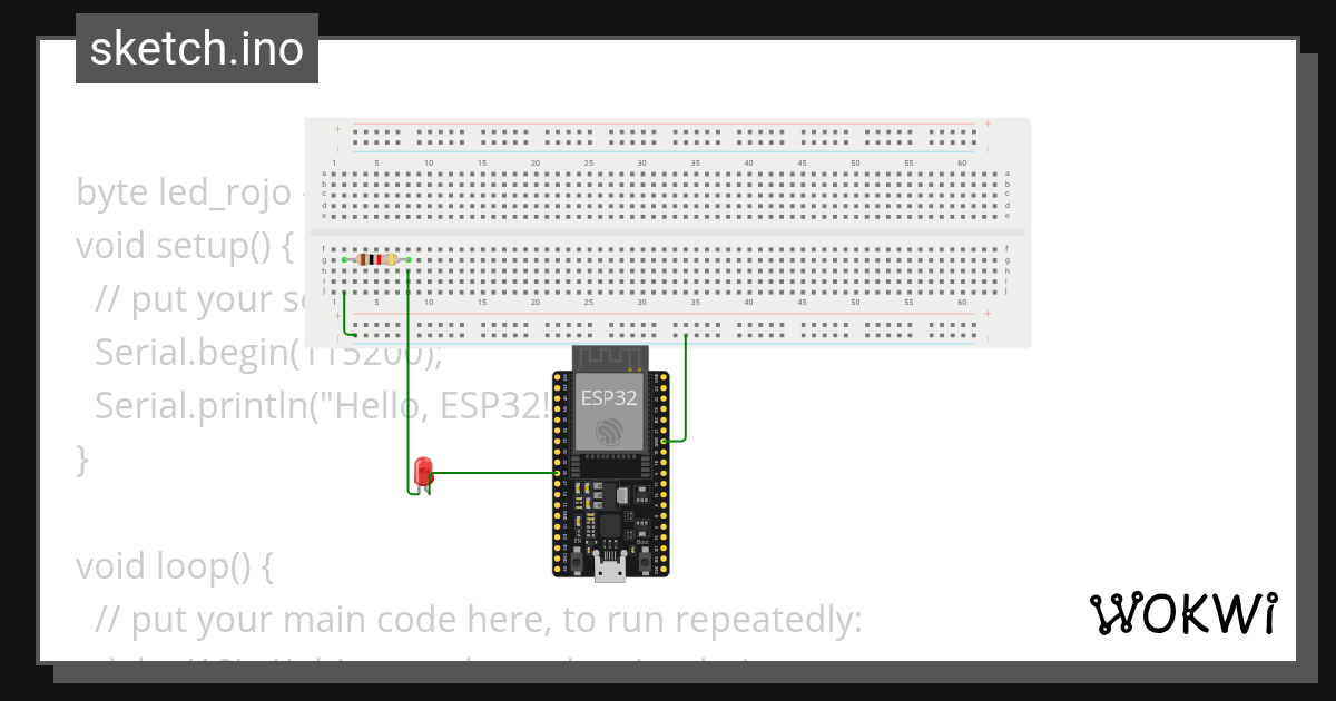 semaforo clase 8 - Wokwi ESP32, STM32, Arduino Simulator