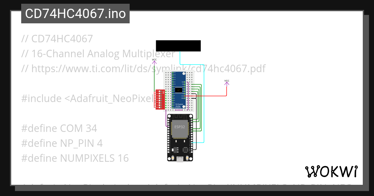 Multiplexing_Switches Copy - Wokwi ESP32, STM32, Arduino Simulator