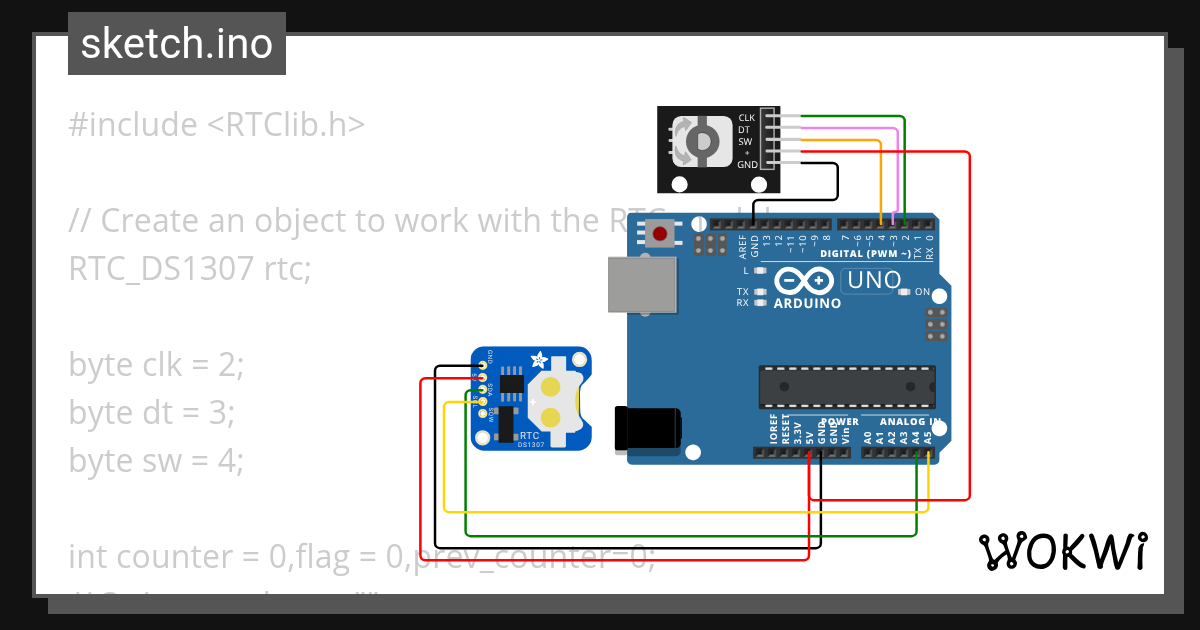 C209 - GBL - SmartClock1 - Act1c - Wokwi ESP32, STM32, Arduino Simulator