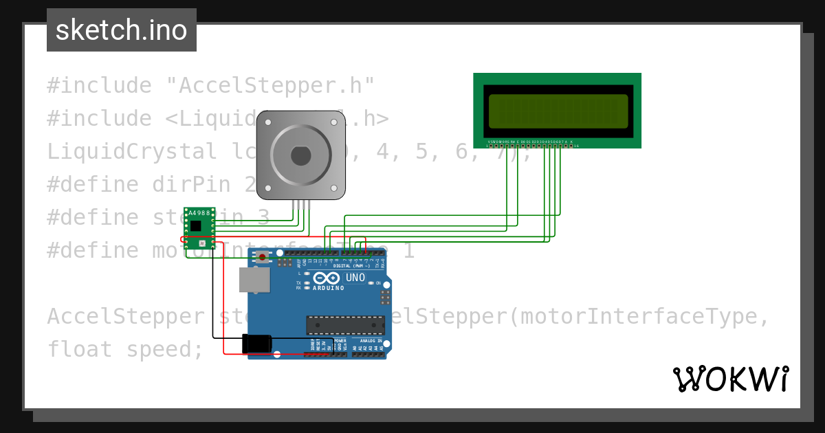 Speed Control Digital 1 Wokwi Esp32 Stm32 Arduino Simulator 7832