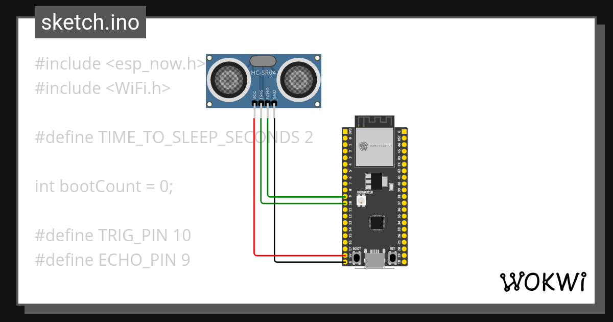 progetto IoT - Wokwi ESP32, STM32, Arduino Simulator