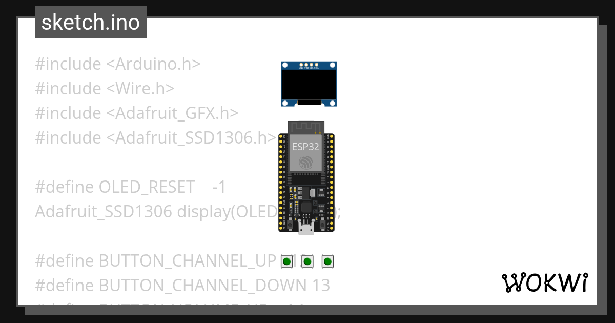 Wokwi - Online ESP32, STM32, Arduino Simulator