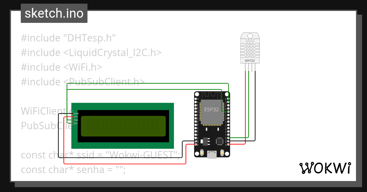 Projeto de Monitoramento de Temperatura Software RafaelS.R - Wokwi ESP32, STM32, Arduino Simulator