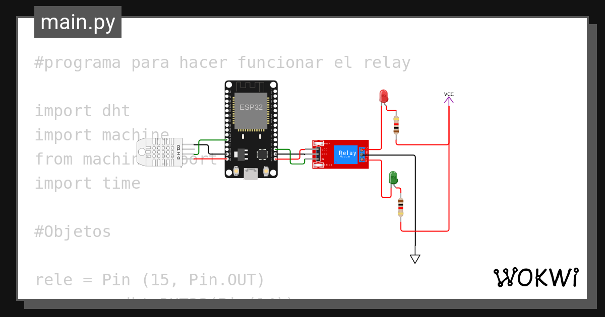 Relay Con Dos Leds Copy Wokwi Esp32 Stm32 Arduino Simulator 7120