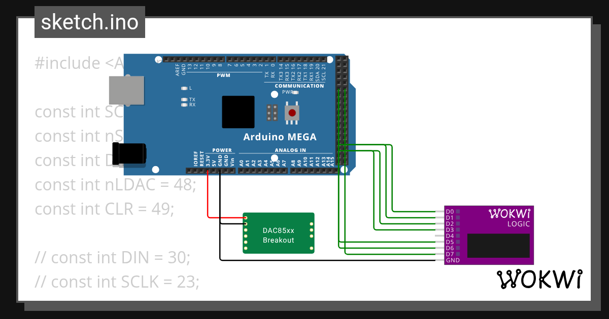 DAC-example - Wokwi ESP32, STM32, Arduino Simulator