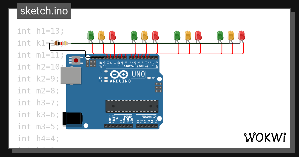 4 Jalur Wokwi Esp32 Stm32 Arduino Simulator