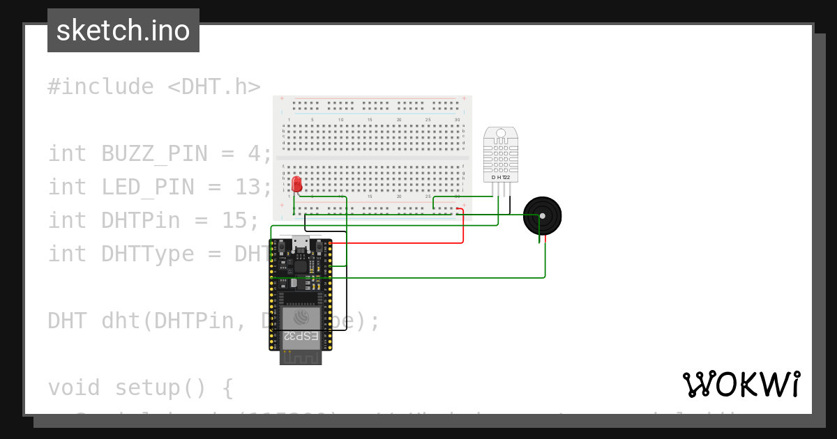 Latihan 2 Buzz Upgrade Wokwi Esp32 Stm32 Arduino Simulator 1806