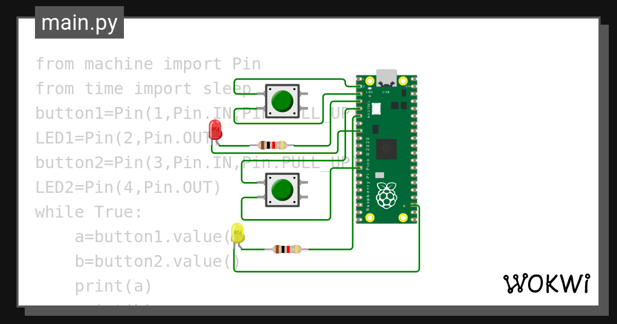 Pushbutton Led Blink Wokwi Esp32 Stm32 Arduino Simulator 5365