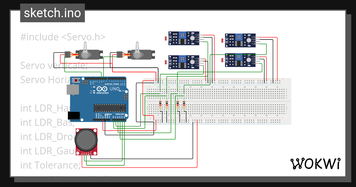 SUIVEUR - Wokwi ESP32, STM32, Arduino Simulator