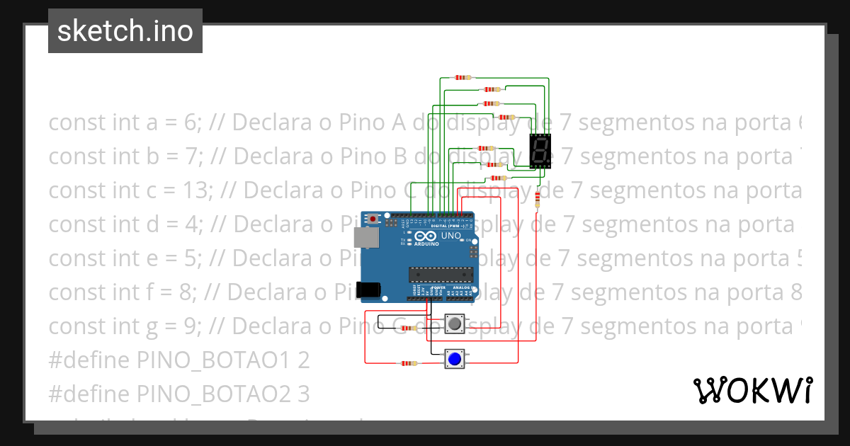 Cronometro x Temporizador Com Botão 01 - Wokwi ESP32, STM32, Arduino Simulator