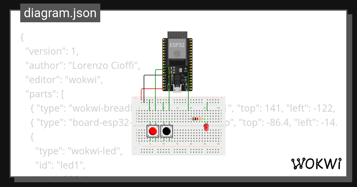 Wokwi - Online ESP32, STM32, Arduino Simulator