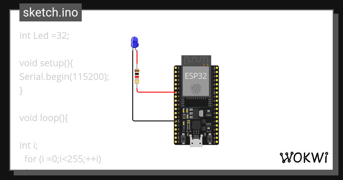 pratikum1 no 1 - Wokwi ESP32, STM32, Arduino Simulator pratikum1 no 1 - Wokwi ESP32, STM32, Arduino Simulator