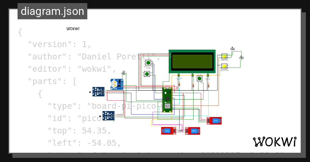 V2 Gestion De Piscine Chauffage Solaire Pompe Pac Copy Wokwi Esp32 Stm32 Arduino Simulator