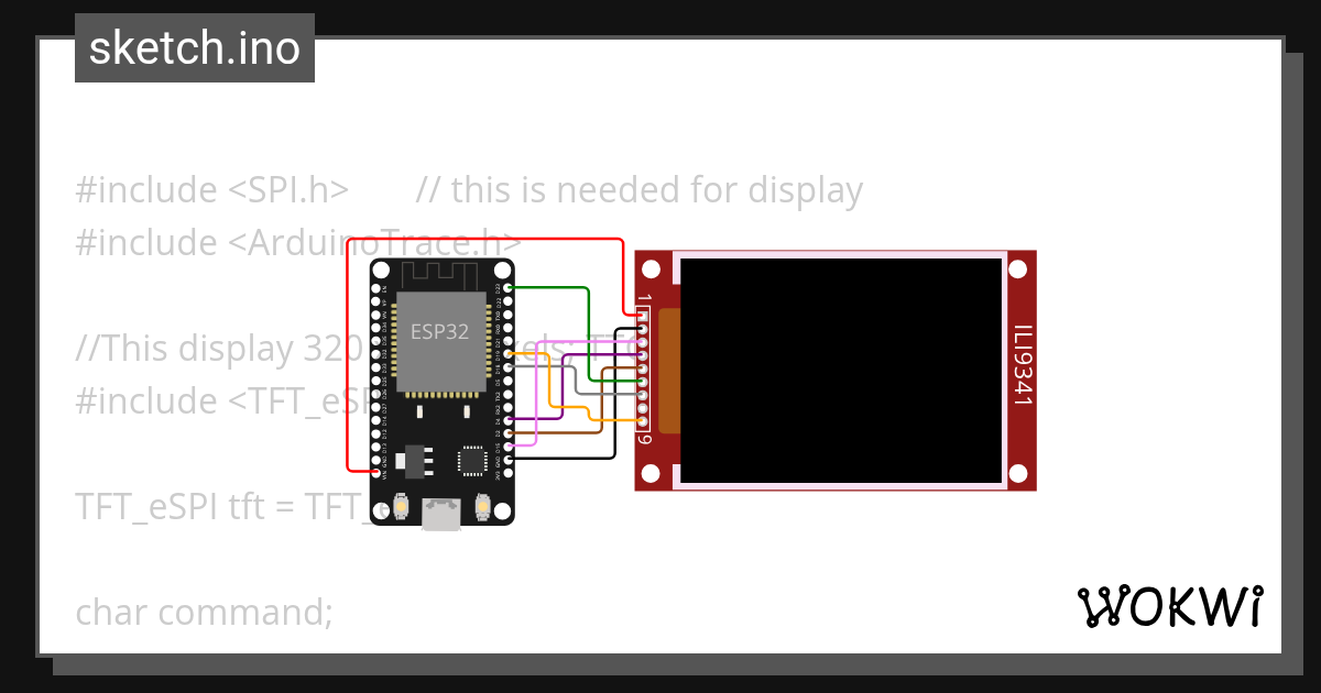 Leds control Processing - Wokwi ESP32, STM32, Arduino Simulator