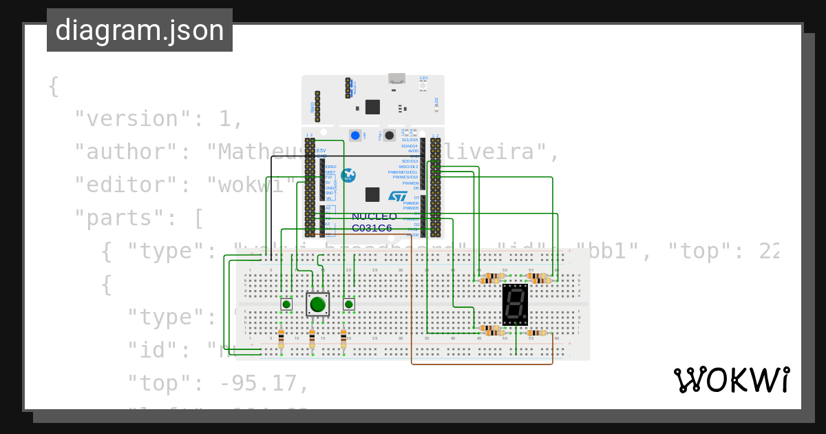 5ª Questão Wokwi Esp32 Stm32 Arduino Simulator