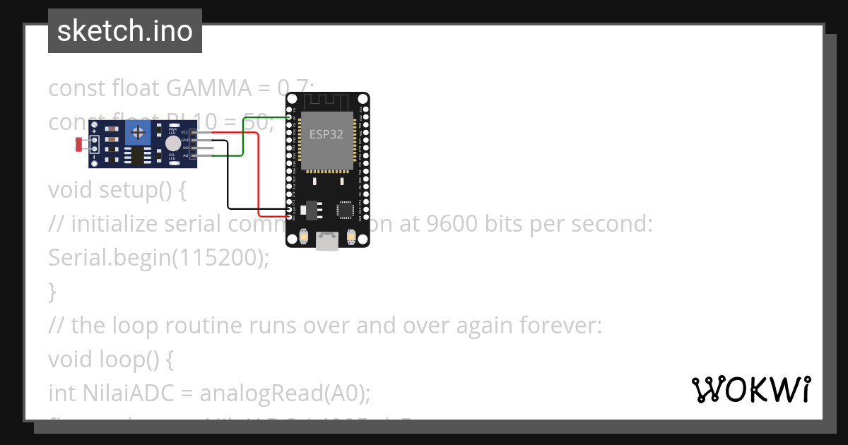 TUGAS 2 - 10 - Wokwi ESP32, STM32, Arduino Simulator