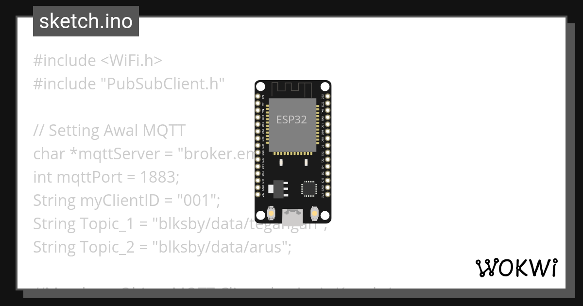 Coba Mqtt Wokwi Esp32 Stm32 Arduino Simulator 6217