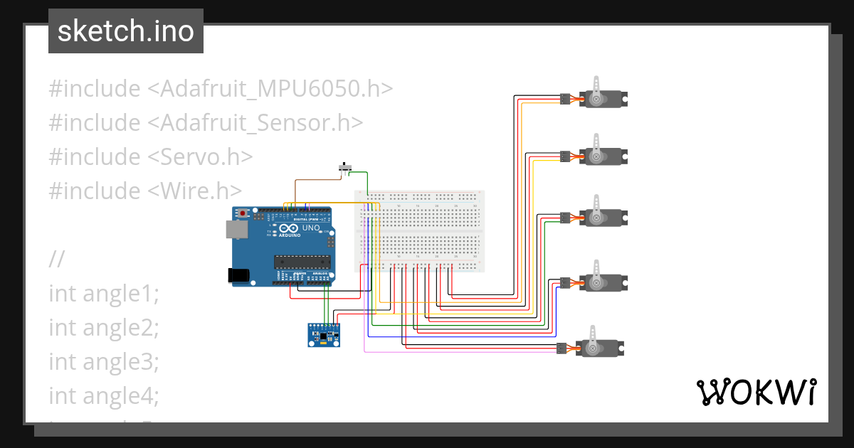 Gyroscope Wokwi Esp32 Stm32 Arduino Simulator 