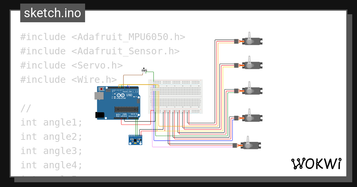 Gyroscope Azzam X 2 Wokwi Esp32 Stm32 Arduino Simulator